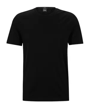 Hugo Boss Logo Crew-neck T-shirt - Black