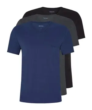 Hugo Boss Simple V-neck T-shirt - Blue