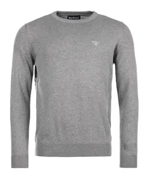 Barbour Crew Neck Jumper - Grey
