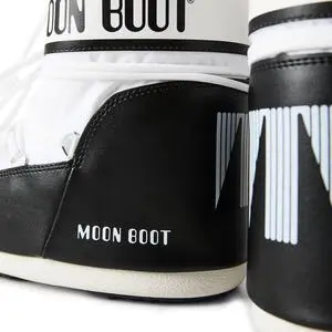 Moon Boot Simple Low-top" Boots - White