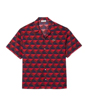Lacoste Relaxed-fit Print Shirt - Multi-color