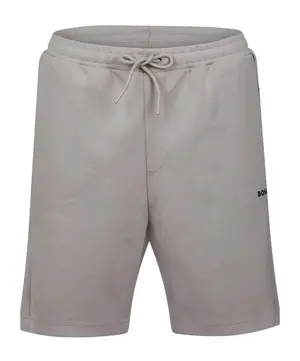 Hugo Boss Cotton Sports Shorts - Gray