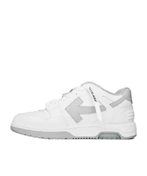 Off-White Round Toe Low-top Casual Shoes