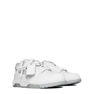 Off-White Round Toe Low-top Casual Shoes