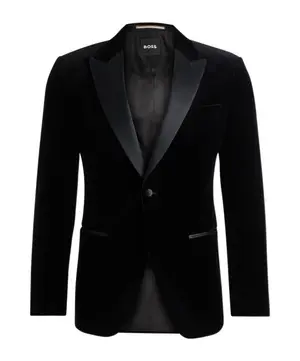 Hugo Boss Tuxedo Jacket - Black