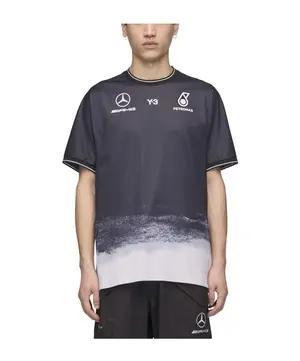 A BATHING APE Y-3 Mercedes-amg Petronas Motorsport Short Sleeve Shirt