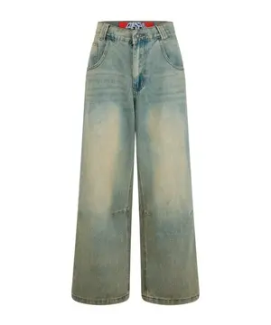 JADED LONDON Colusses Wide Leg Jeans