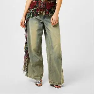 JADED LONDON Colusses Wide Leg Jeans