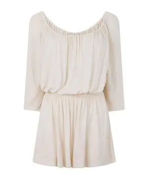 Saint Laurent Gathered Dress