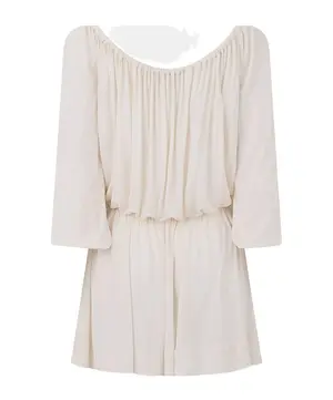 Saint Laurent Gathered Dress