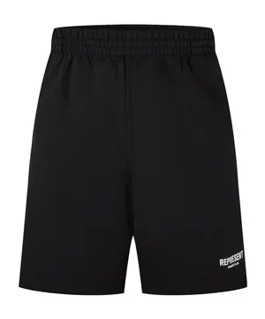 REPRESENT Logo Shorts - Black