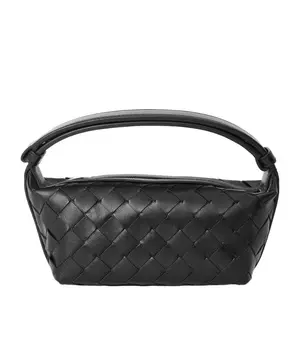 Bottega Veneta Woven Handbag - Black
