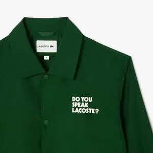 Lacoste Lightweight Showerproof Ripstop Coach Jacket