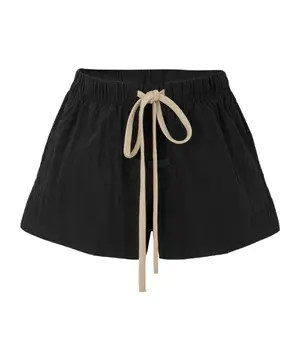 Fear Of God Emblem Patch Shorts - Black