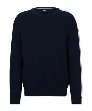 Hugo Boss Comfortable Knitted Top - Black