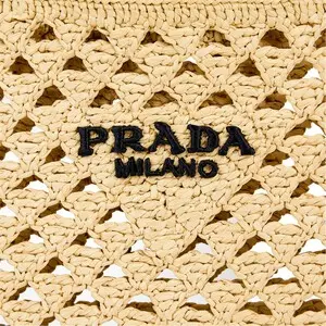 Prada Crochet Tote Bag