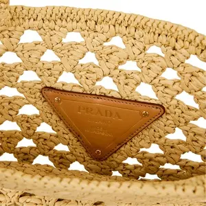 Prada Crochet Tote Bag