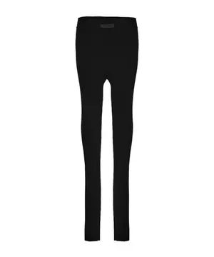 Fear Of God Logo Elastic Leggings - Black