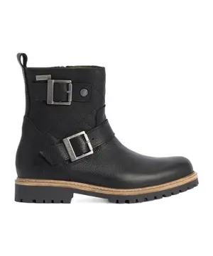 Barbour Double Buckle Ankle Boots