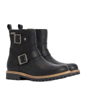 Barbour Double Buckle Ankle Boots