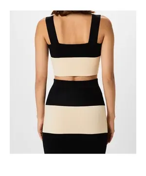 Posse Square Neck Top With Wide Shoulder Straps