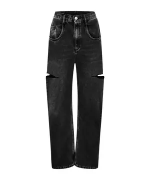 MAISON MARGIELA Belt-lined Denim Trousers