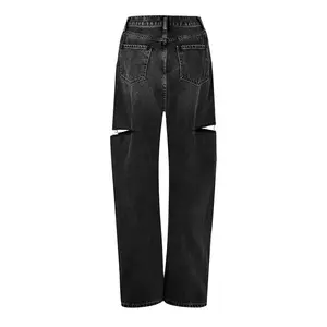 MAISON MARGIELA Belt-lined Denim Trousers