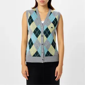 Prada Sleeveless Knitted Cardigan