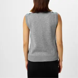 Prada Sleeveless Knitted Cardigan