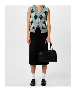 Prada Sleeveless Knitted Cardigan