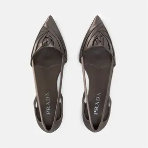 Prada Rose Ballet Shoes