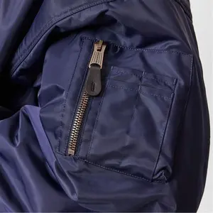 Balenciaga Zipper Long Sleeve Cotton Coat