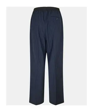 Balenciaga Pinstriped Elastic Waist Trousers