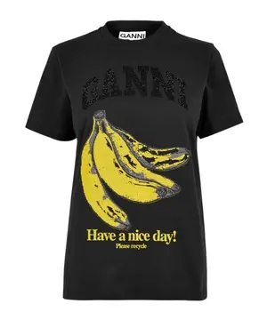 GANNI Banana T-shirt