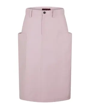 Gucci Canvas Midi Skirt