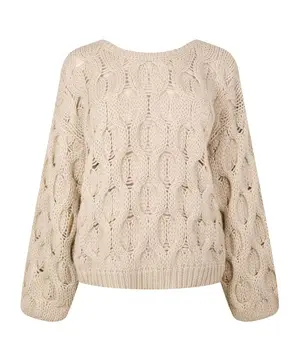 Hugo Boss Versatile Knitted Sweater - Nude