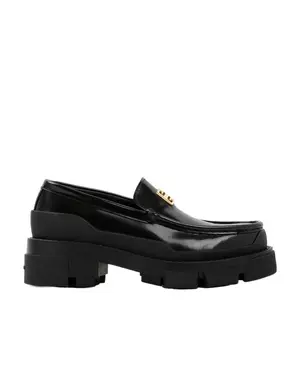 Givenchy Terra Logo Plaque Slip-on Loafers