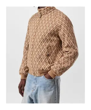 Valentino Garavani Allover Logo Zip-up Jacket