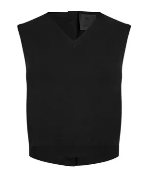 Givenchy Sleeveless Knit Top With Back Buttons