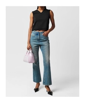 Givenchy Sleeveless Knit Top With Back Buttons
