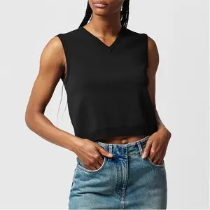 Givenchy Sleeveless Knit Top With Back Buttons
