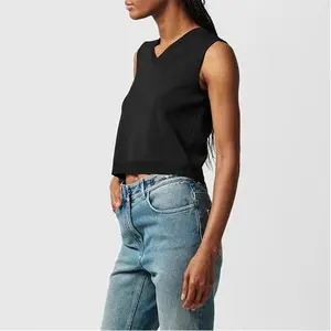 Givenchy Sleeveless Knit Top With Back Buttons