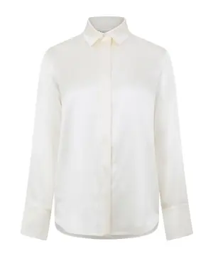Max Mara Button-down Shirt With Classic Collar - White