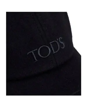 TOD'S Logo Embroidered Curved Peak Baseball Cap