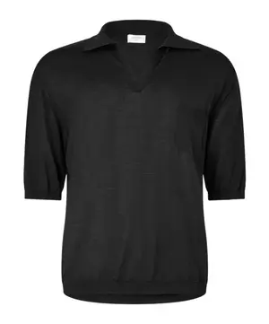 Saint Laurent Saint Open Knit Polo Sn52