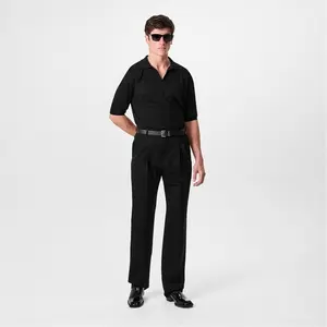 Saint Laurent Saint Open Knit Polo Sn52