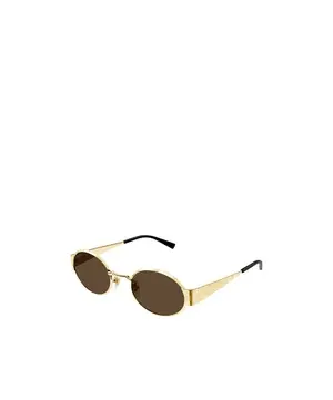 Gucci Monogram Oval Sunglasses - Green