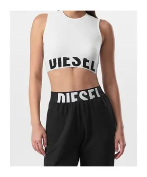 DIESEL® Ada-d-pop Cropped Tank Top