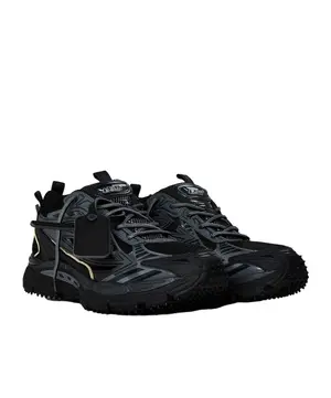 Off-White Be Right Back" Low Top Sneakers - Black