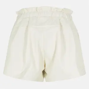 Moncler Elastic Waist Pleated Shorts - White